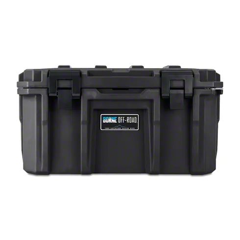 Jeep Wrangler Hard Case; 53 Quart; Light Grey - Free Shipping
