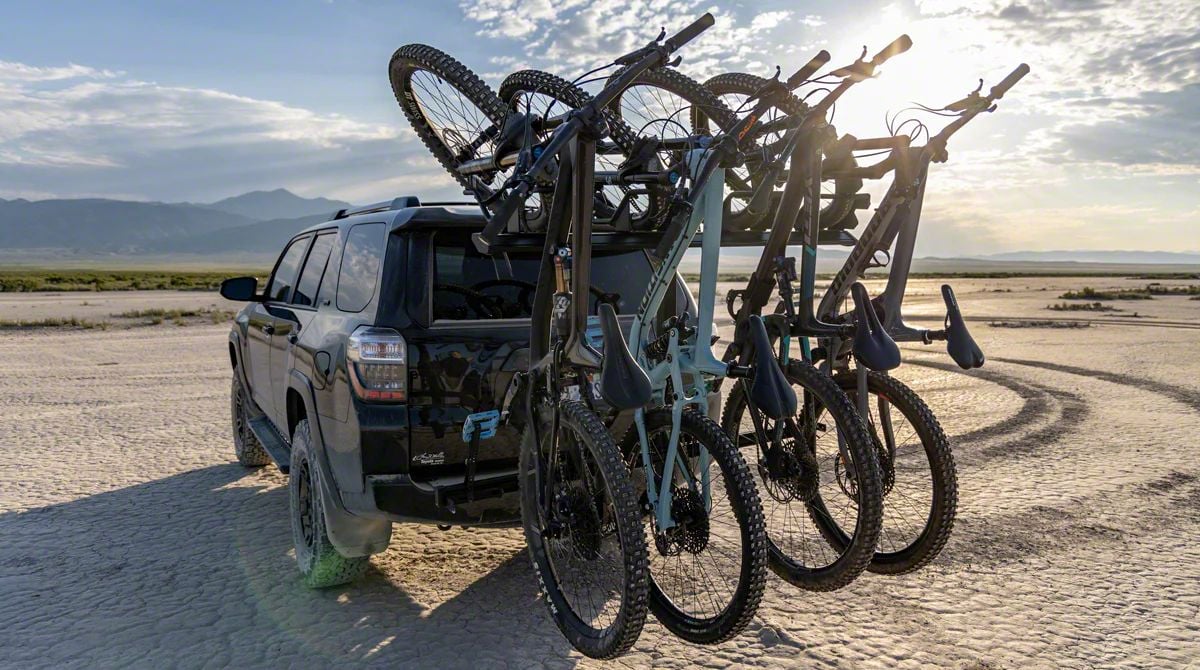 Tundra TrailHead Hitch Rack with 4-Bike Attachment (Universal; Some ...