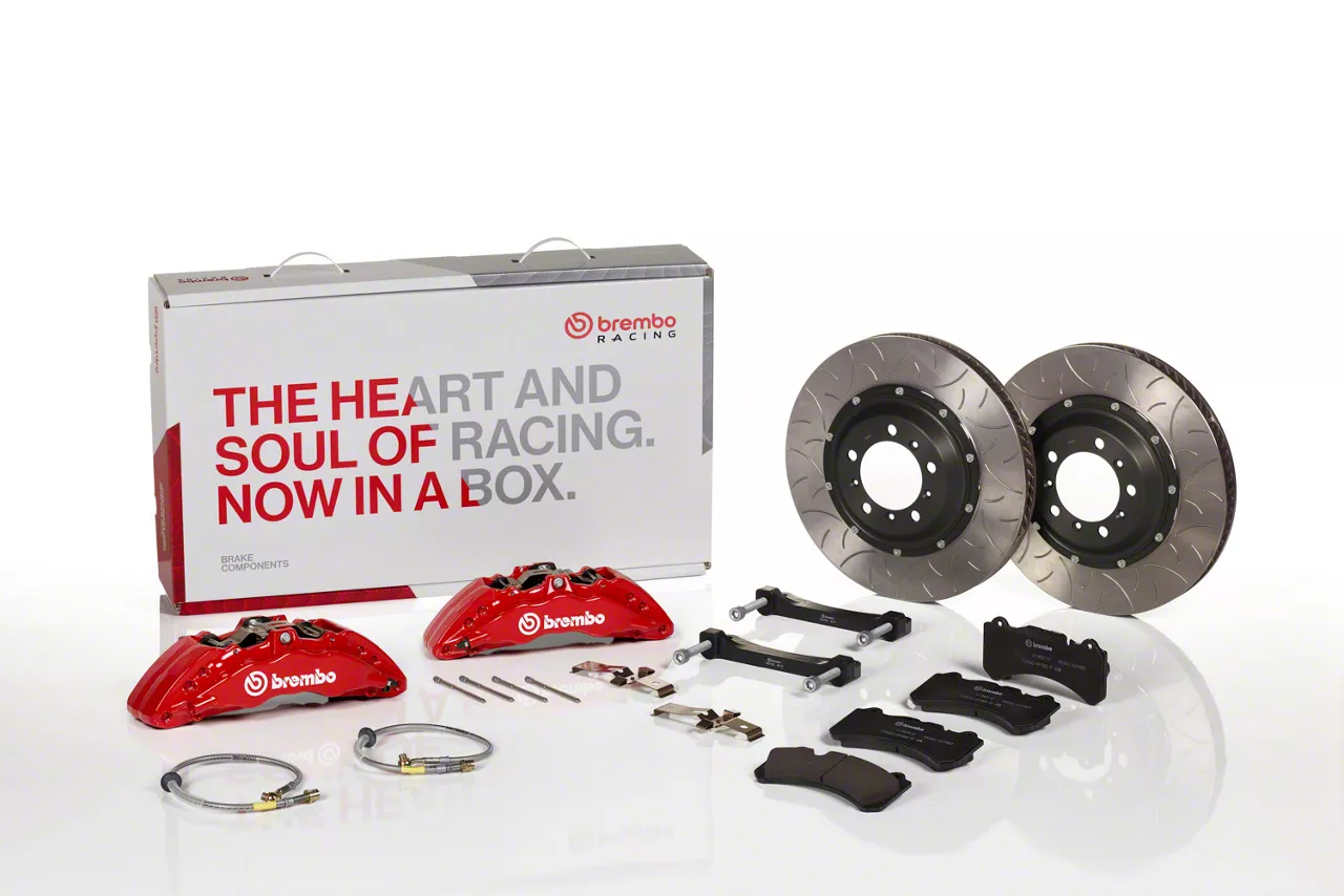 Brembo Jeep Grand Cherokee GT Series 6-Piston Front Big Brake Kit with ...