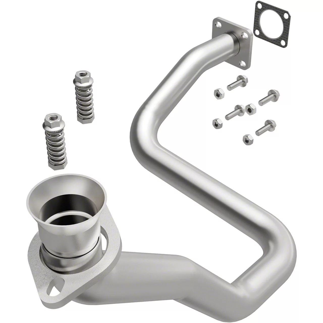 BRExhaust Jeep Wrangler Direct-Fit Front Pipe Kit 107-0017 (87-90 4.2L ...
