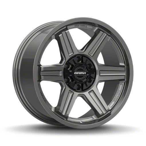 Brink Wheels Toyota 4-Runner Fang Vivid Titanium 6-Lug Wheel; 20x9 ...