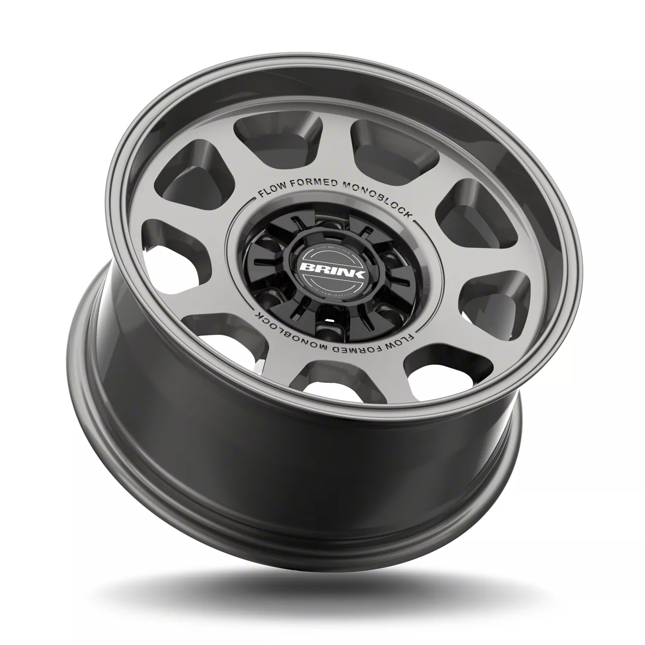 Brink Wheels Jeep Wrangler Alpine Vivid Titanium Wheel; 17x9; -12mm ...