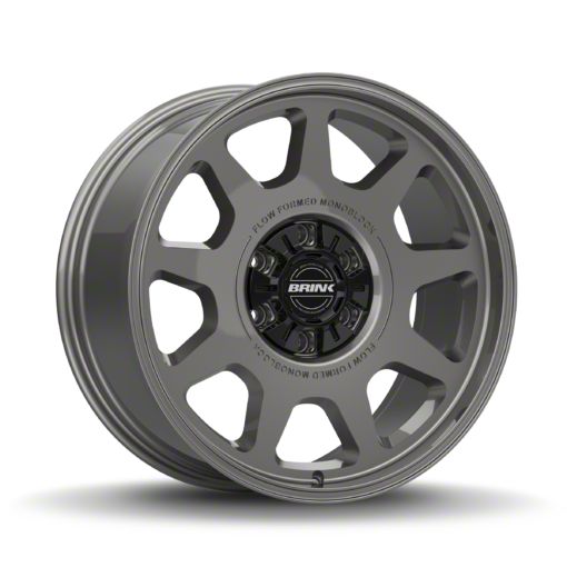 Brink Wheels Tundra Alpine Vivid Titanium 6-Lug Wheel; 20x9; 18mm ...
