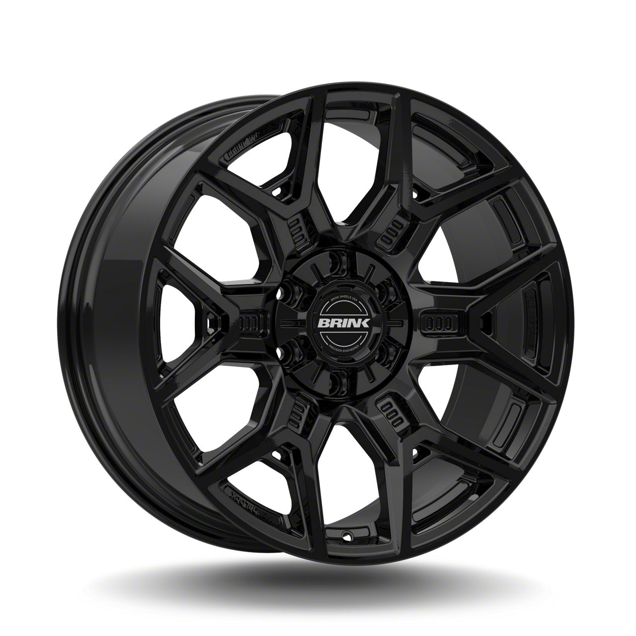 Brink Wheels Tundra Insurgent Piano Black 6-Lug Wheel; 20x9; 18mm ...