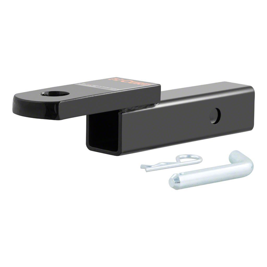 Bronco 2-Inch Receiver Hitch Class III Ball Mount with Pin; 2-Inch Drop ...