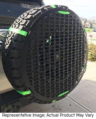 Orange Boxx Fabrication Bronco 30 to 34-Inch Spare Tire Molle Panel ...