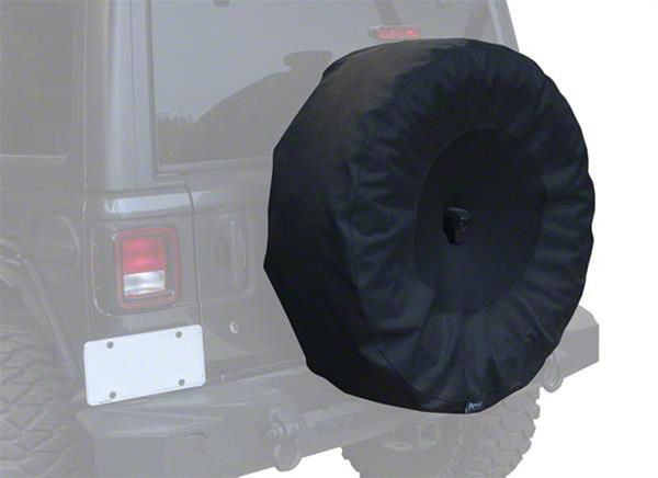 Bronco 33 to 35-Inch Spare Tire Cover; Black (21-26 Bronco) - Free Shipping