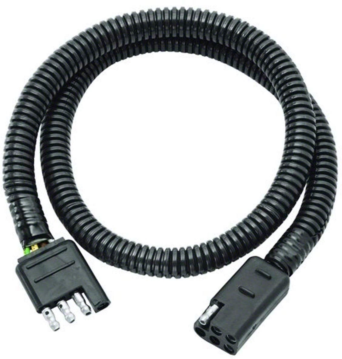 Bronco 4-Flat Trailer End Connector to 6 Pole Square Adapter; for Jayco ...