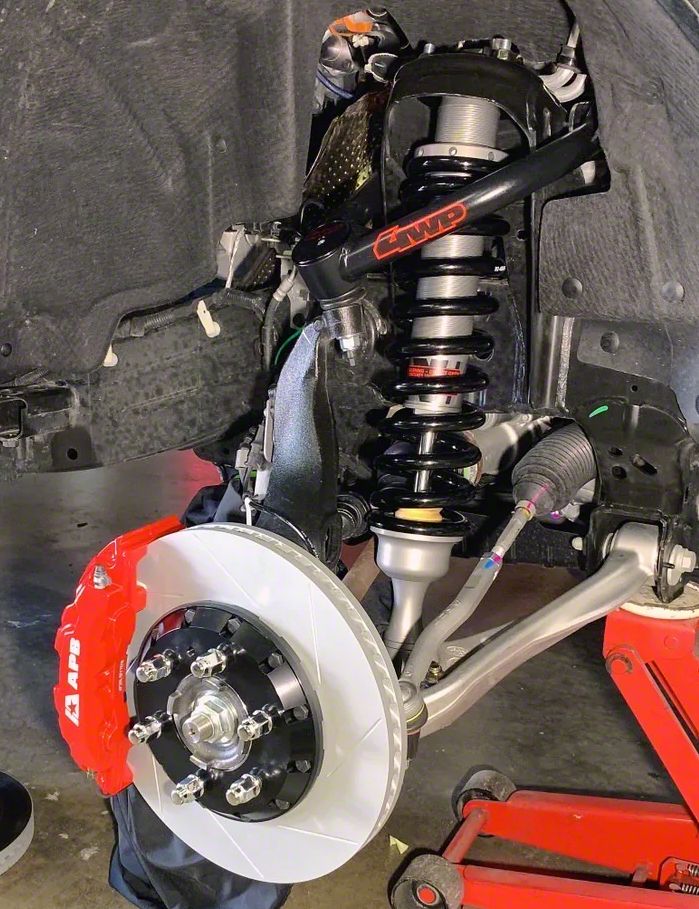 APB Bronco 4-Piston Front Big Brake Kit with 14-Inch Slotted Rotors ...