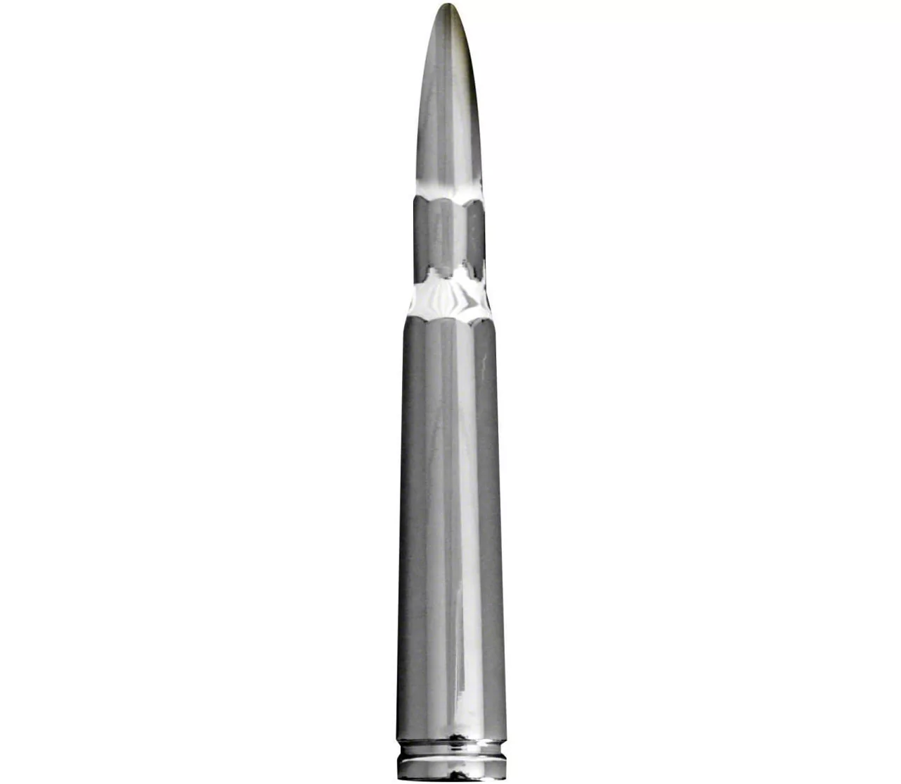 Bronco 50 Cal Bullet Antenna; 5-Inch; Chrome (Universal; Some ...