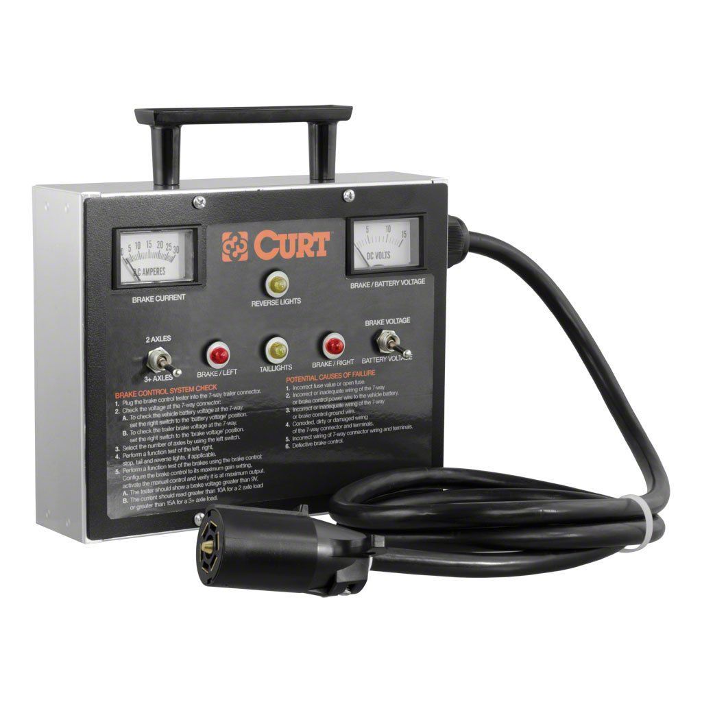 Bronco 7-Way RV Blade Trailer Brake Controller Tester - Free Shipping
