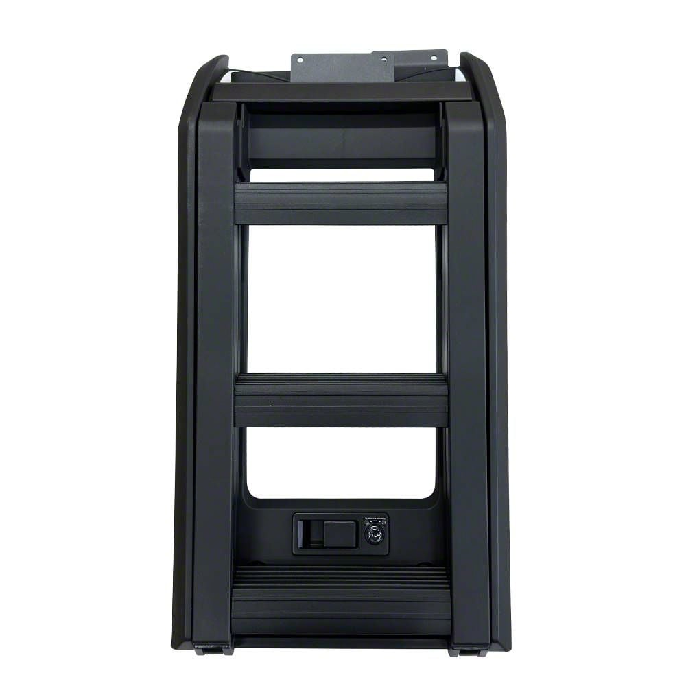 Bronco Craftsmen Roof Rack with Deployable Ladder; Black (21-25 Bronco ...