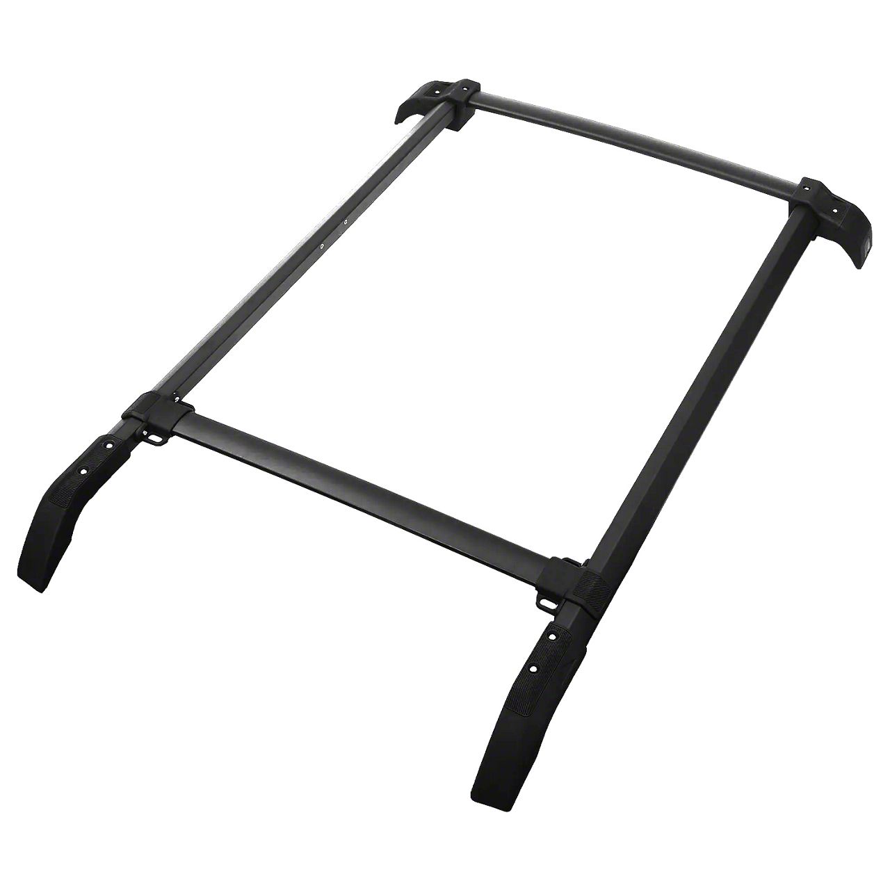 Bronco Craftsmen Roof Rails with 1 Rear Cross Bar (21-25 Bronco 4-Door ...