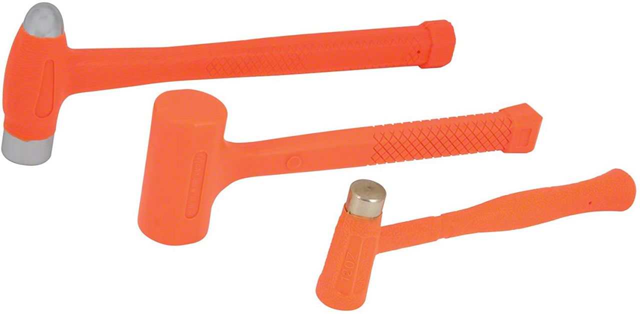 Universal XT Dead Blow Hammer Set; 3-Piece Set - Free Shipping