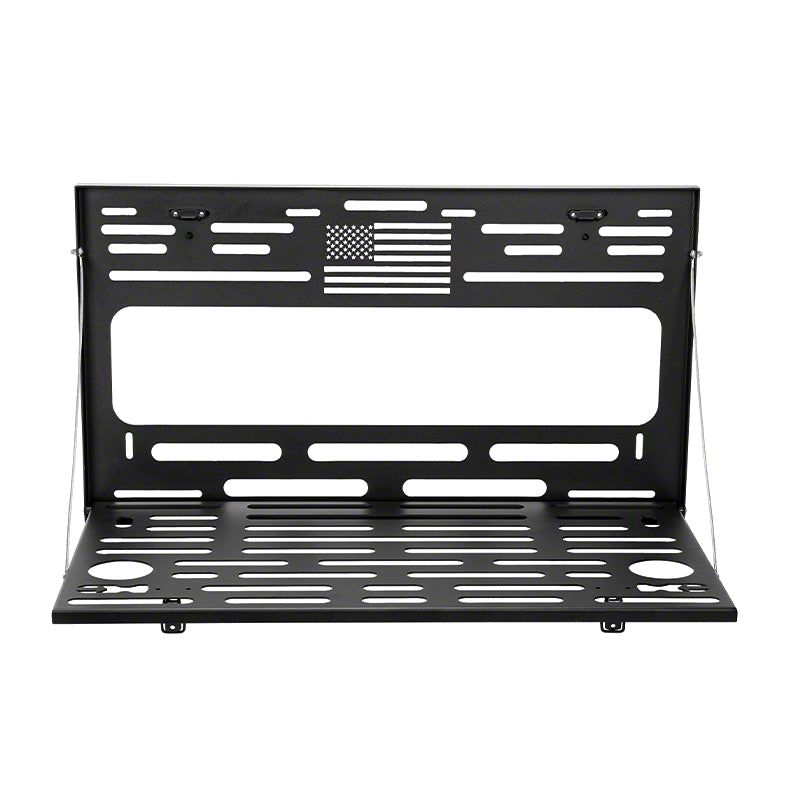 Bronco Foldable Tailgate Table; Black (21-25 Bronco) - Free Shipping