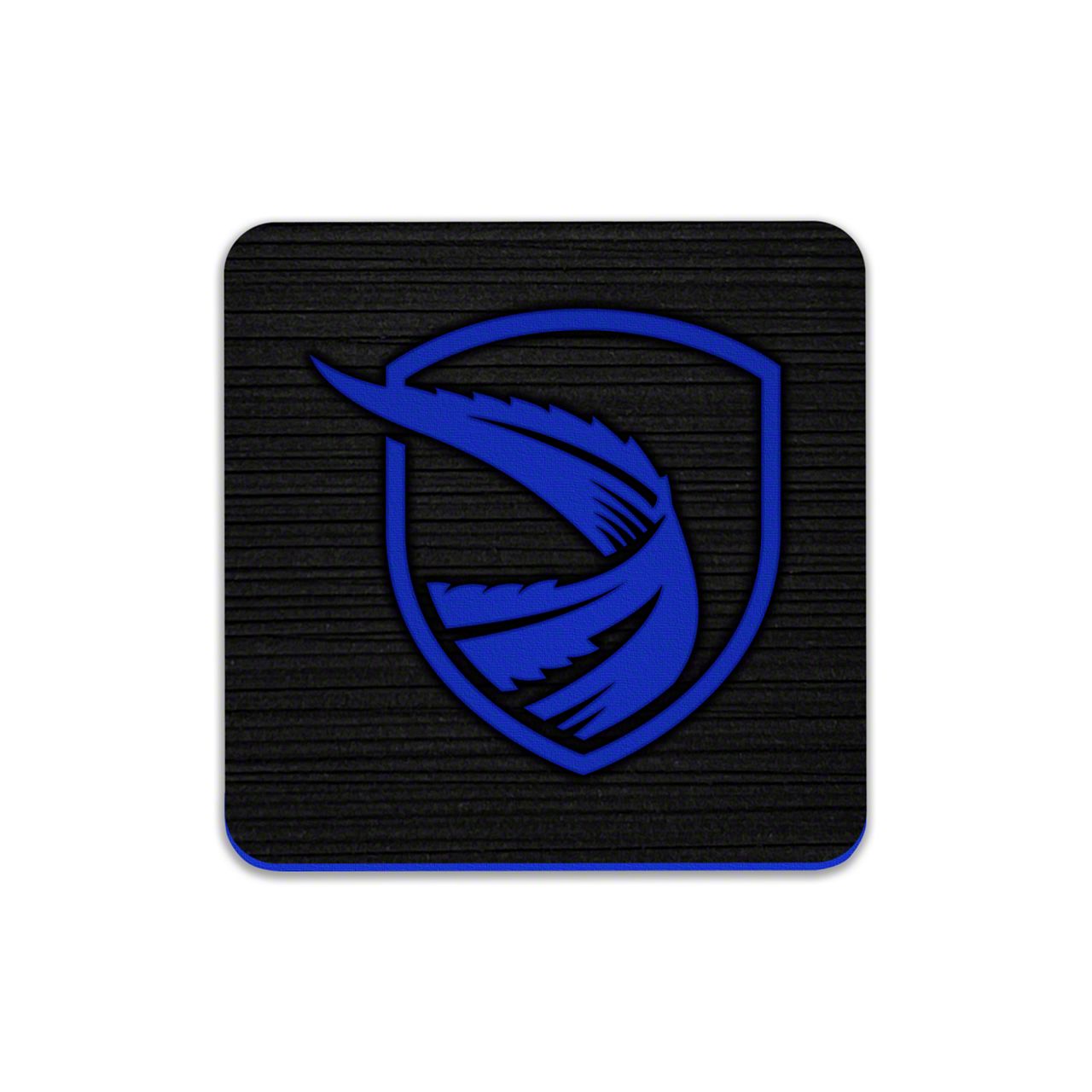 Bronco Front Door Cubby Foam Inserts; Black/Blue (21-26 Bronco 2-Door ...