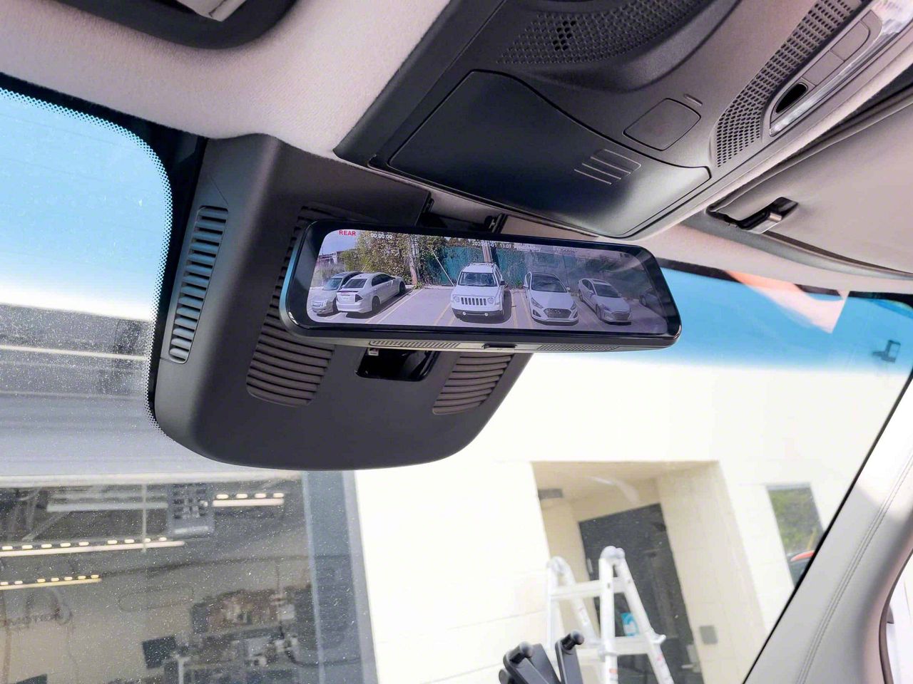 Bronco FullVUE Rear Camera Mirror System (Universal; Some Adaptation ...