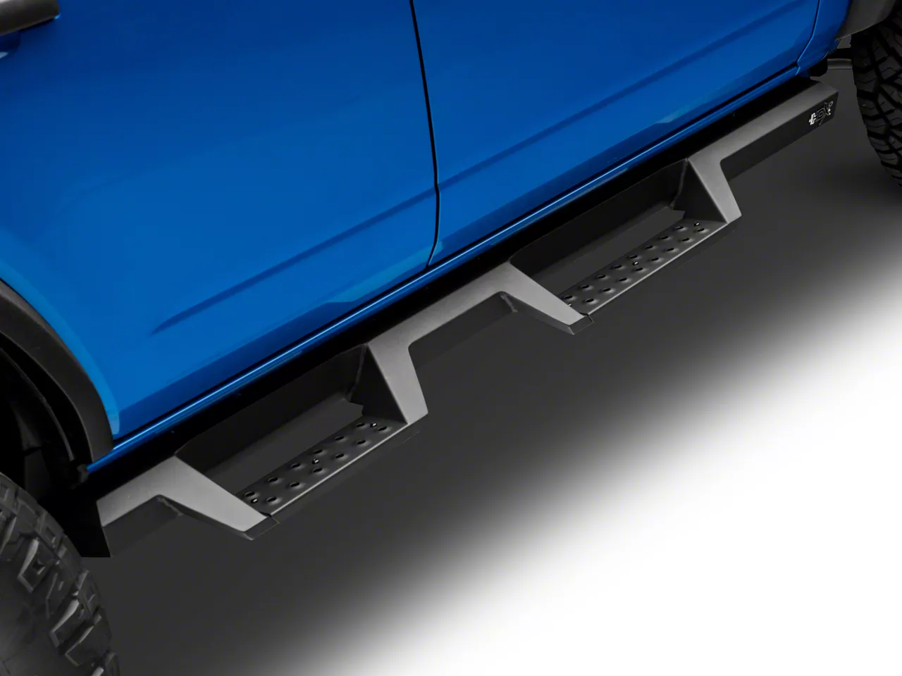 Westin Bronco HDX Drop Nerf Side Step Bars; Textured Black 56-14195 (21 ...