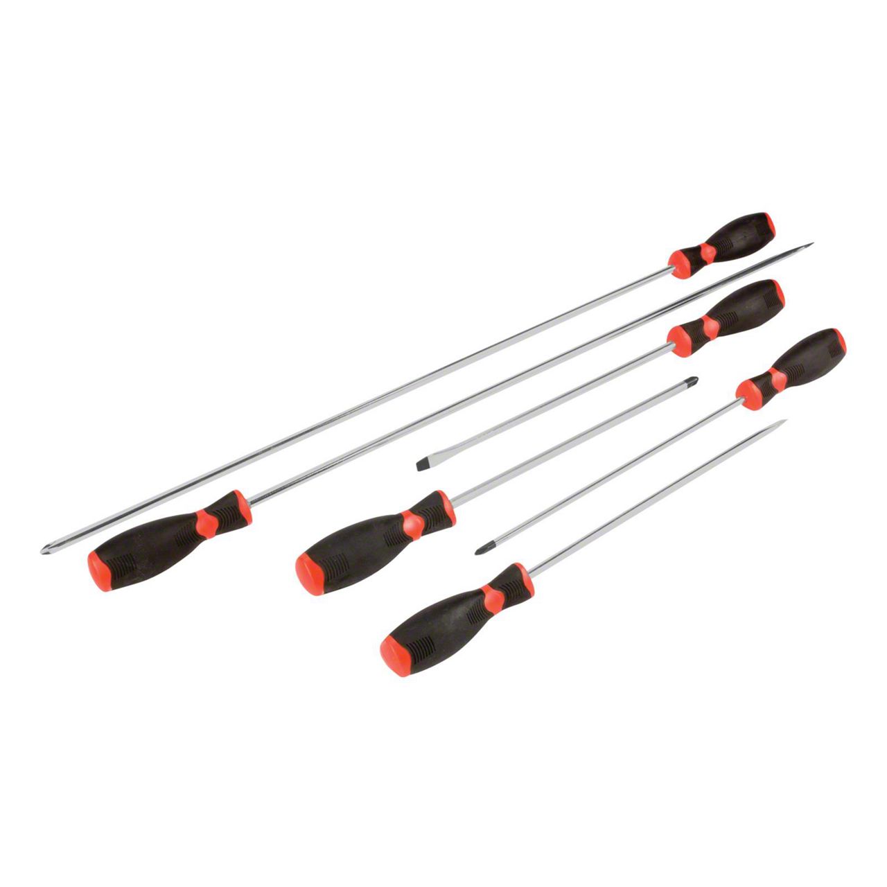 Bronco Jumbo Screwdriver Set; 6-Piece Set - Free Shipping
