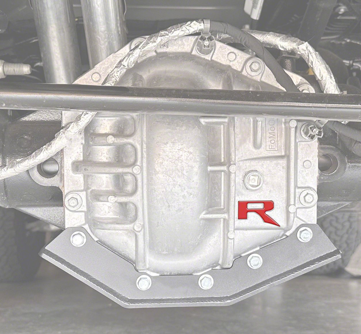 Bronco Raptor R Differential Letter Overlay; Forged Carbon Fiber (22-26 ...