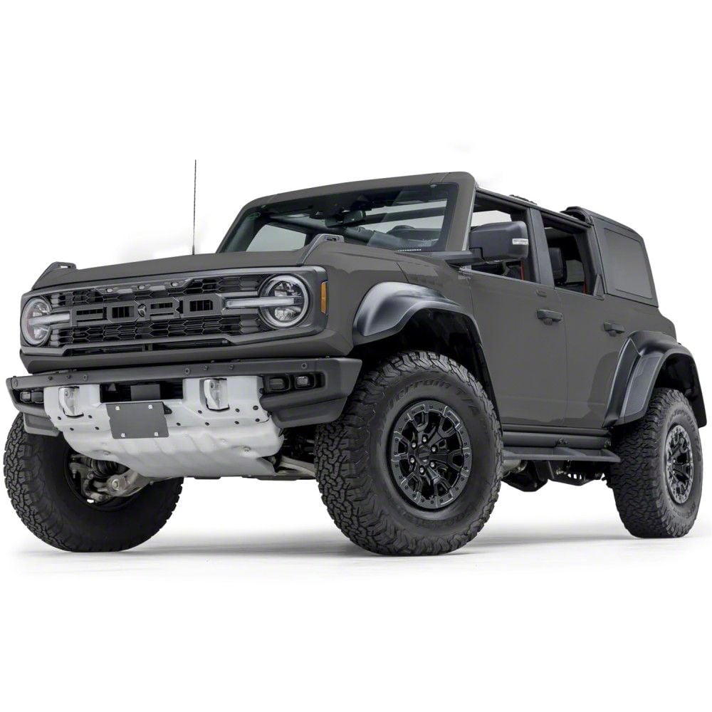 Bronco Raptor Style Conversion Body Kit; Unpainted (21-25 Bronco 4-Door ...
