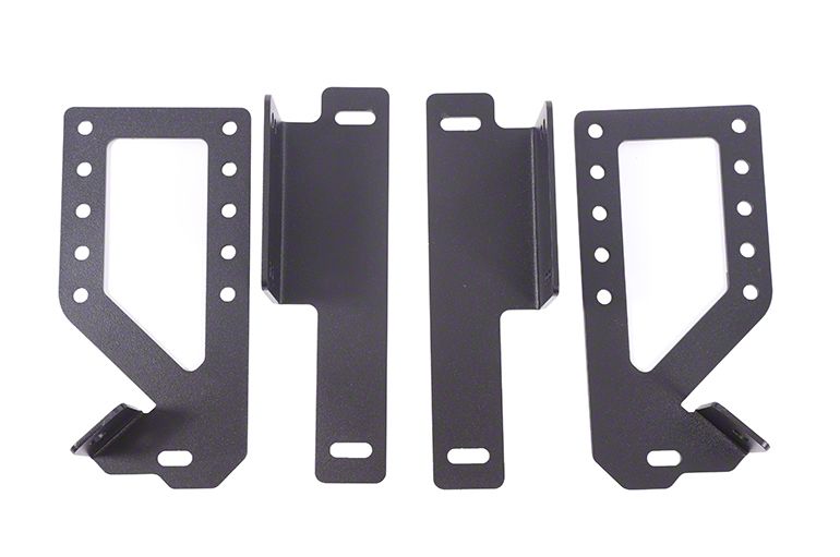 Bronco Rear Cargo Tray Brackets; Textured Black (21-26 Bronco) - Free ...