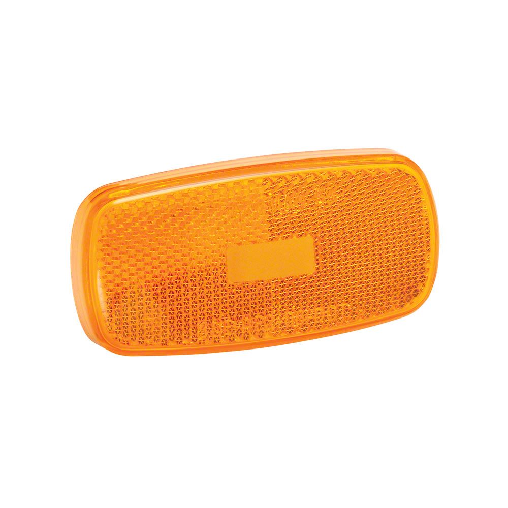 Bronco Replacement Trailer Clearance Light Lens 59; Amber - Free Shipping
