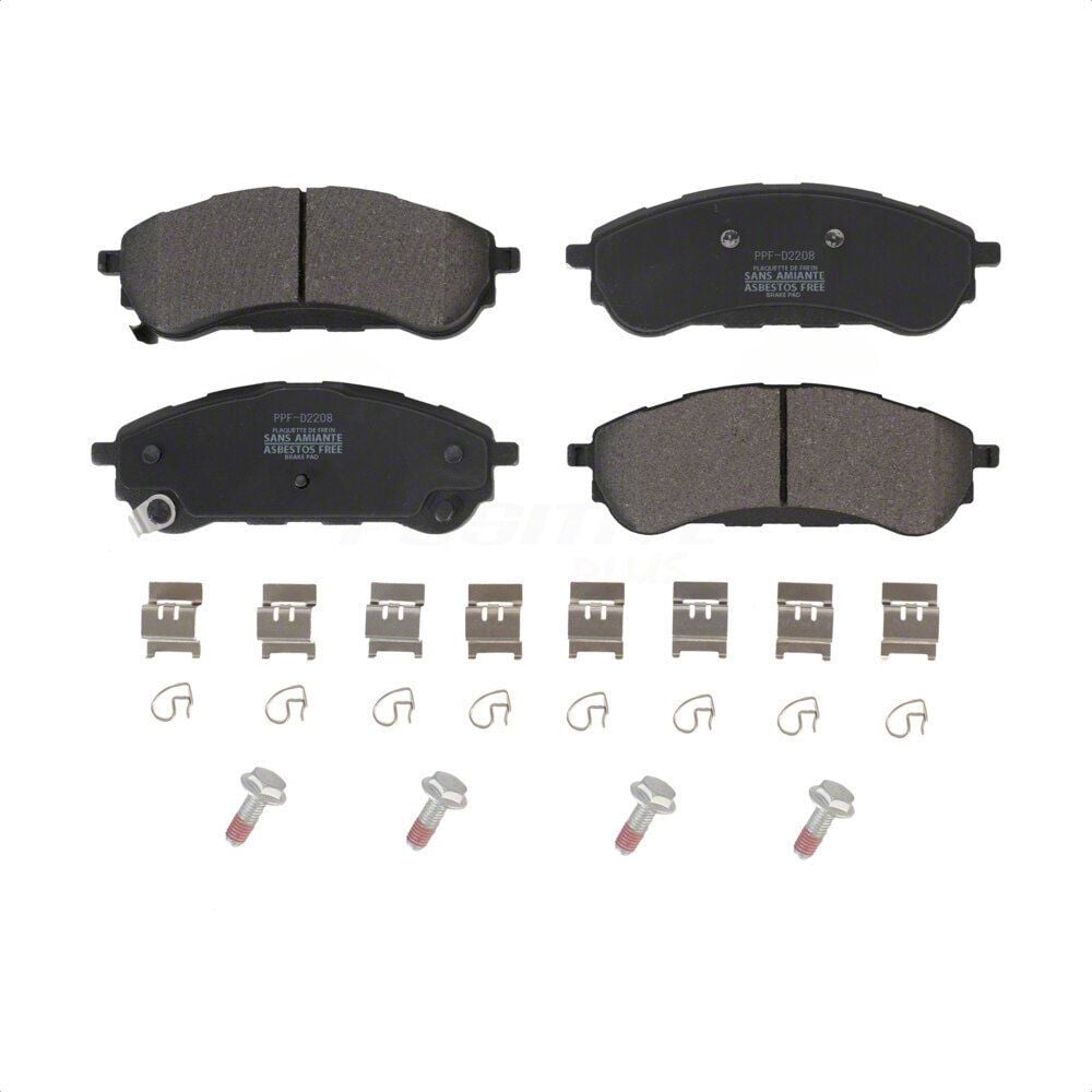 Bronco Semi-Metallic Brake Pads; Rear Pair (21-25 Bronco, Excluding ...