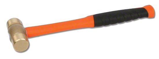 Bronco Solid Brass Hammer; 16-Ounce - Free Shipping