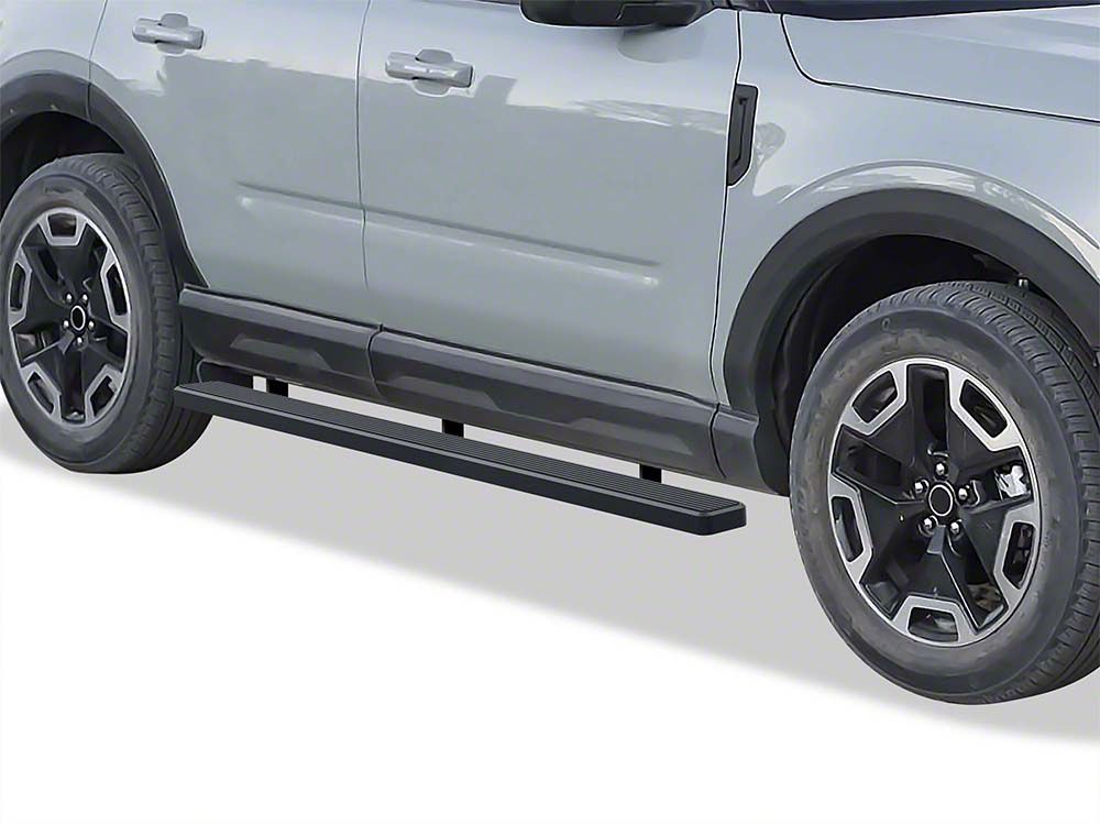 Bronco Sport 5-Inch iStep Running Boards; Black (21-26 Bronco Sport ...