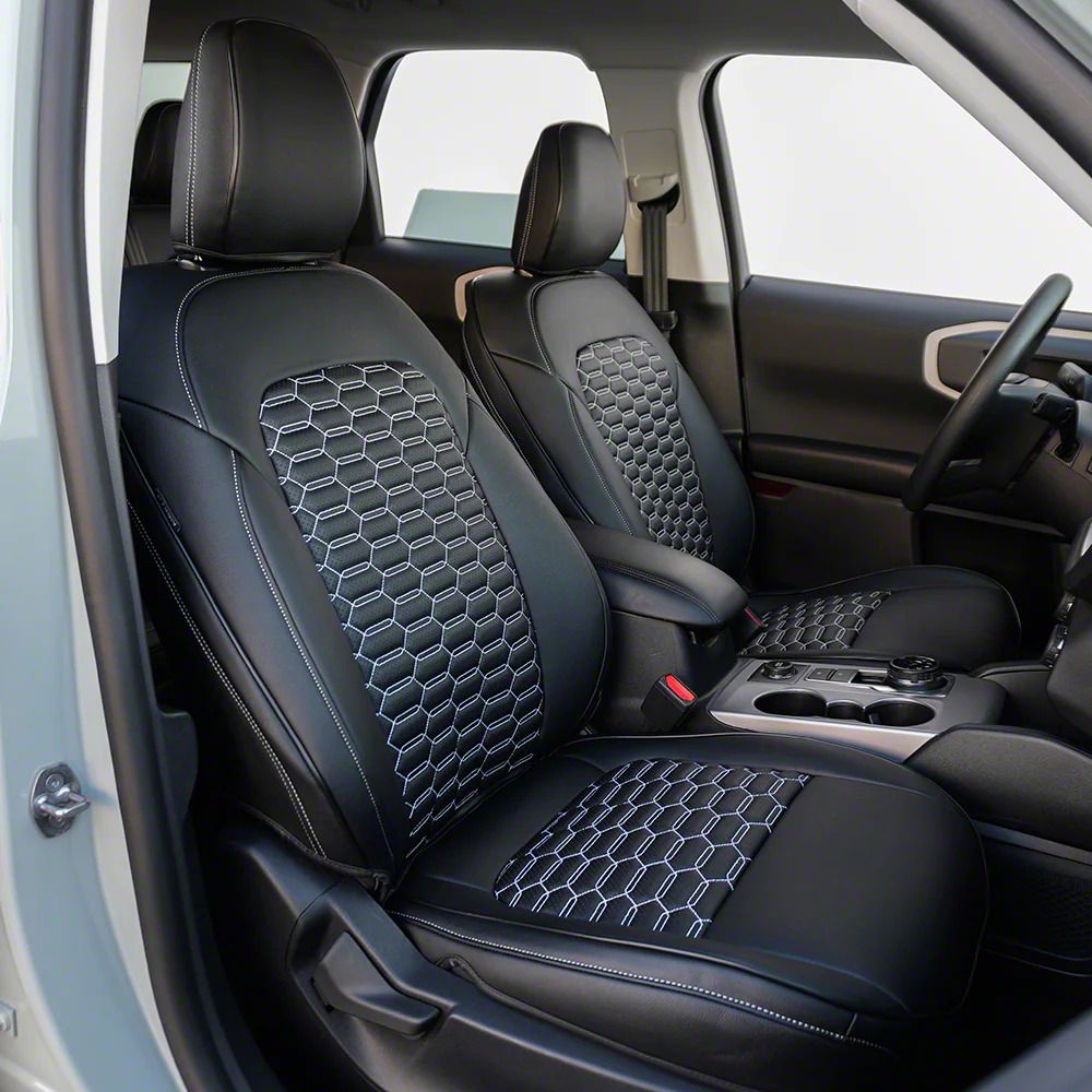 Kustom Interior Bronco Sport Premium Artificial Leather Front and Rear ...