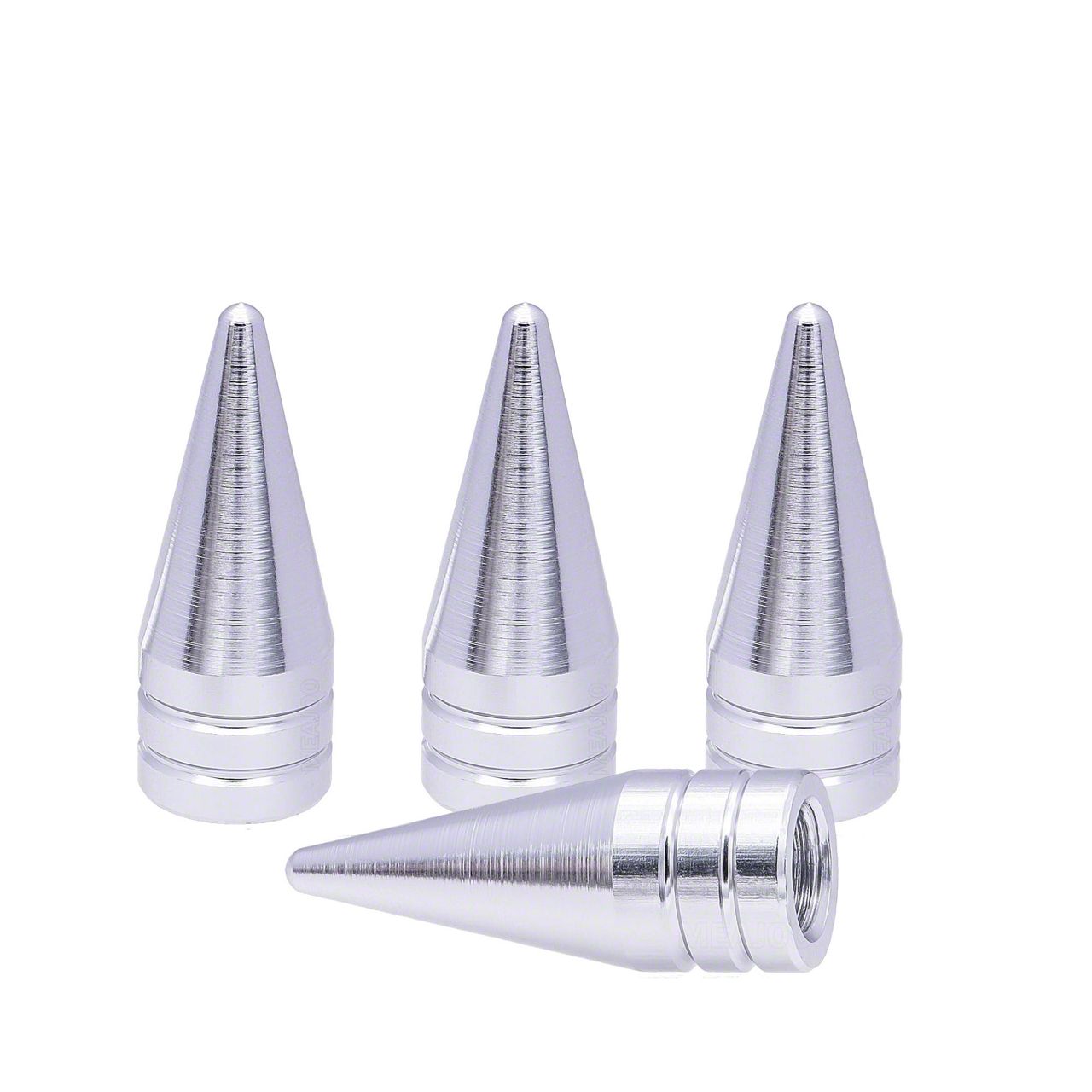 Bronco Sport Brushed Spike Valve Caps; 4-Pack (Universal; Some ...