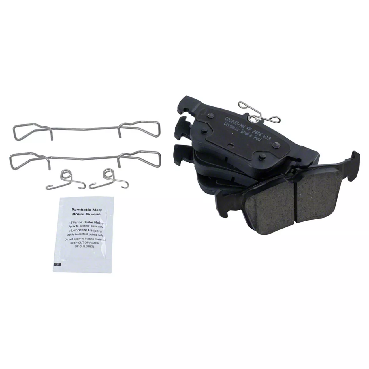 Bronco Sport Ceramic Brake Pads; Rear Pair (21-26 Bronco Sport) - Free ...