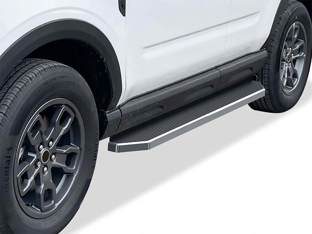 Bronco Sport H-Style Running Boards; Black (21-26 Bronco Sport) - Free ...
