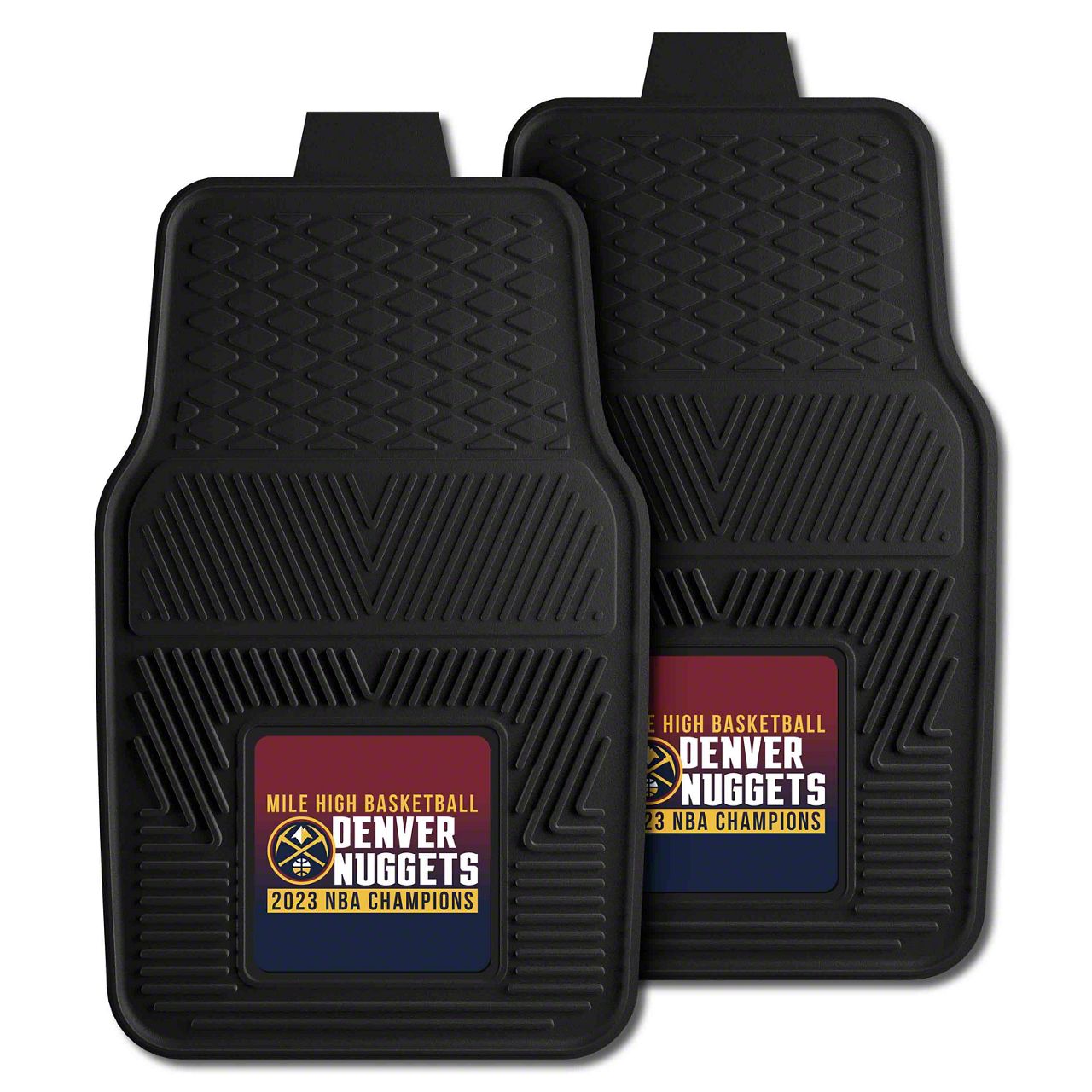 Bronco Sport Vinyl Front Floor Mats with Denver Nuggets 2023 NBA Finals ...