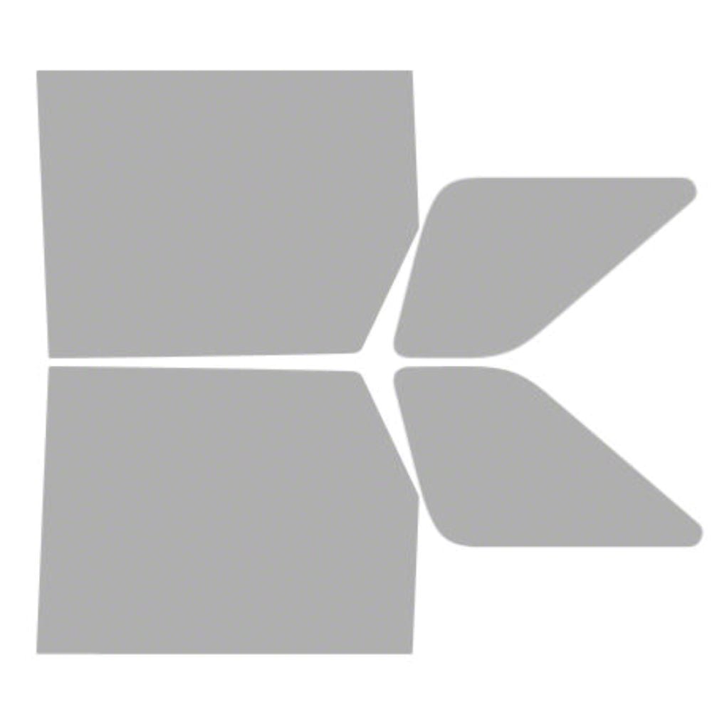 Bronco Sport Window Tint Pre-Cut Kit; Rear Roll-ups and Rear Quarters ...