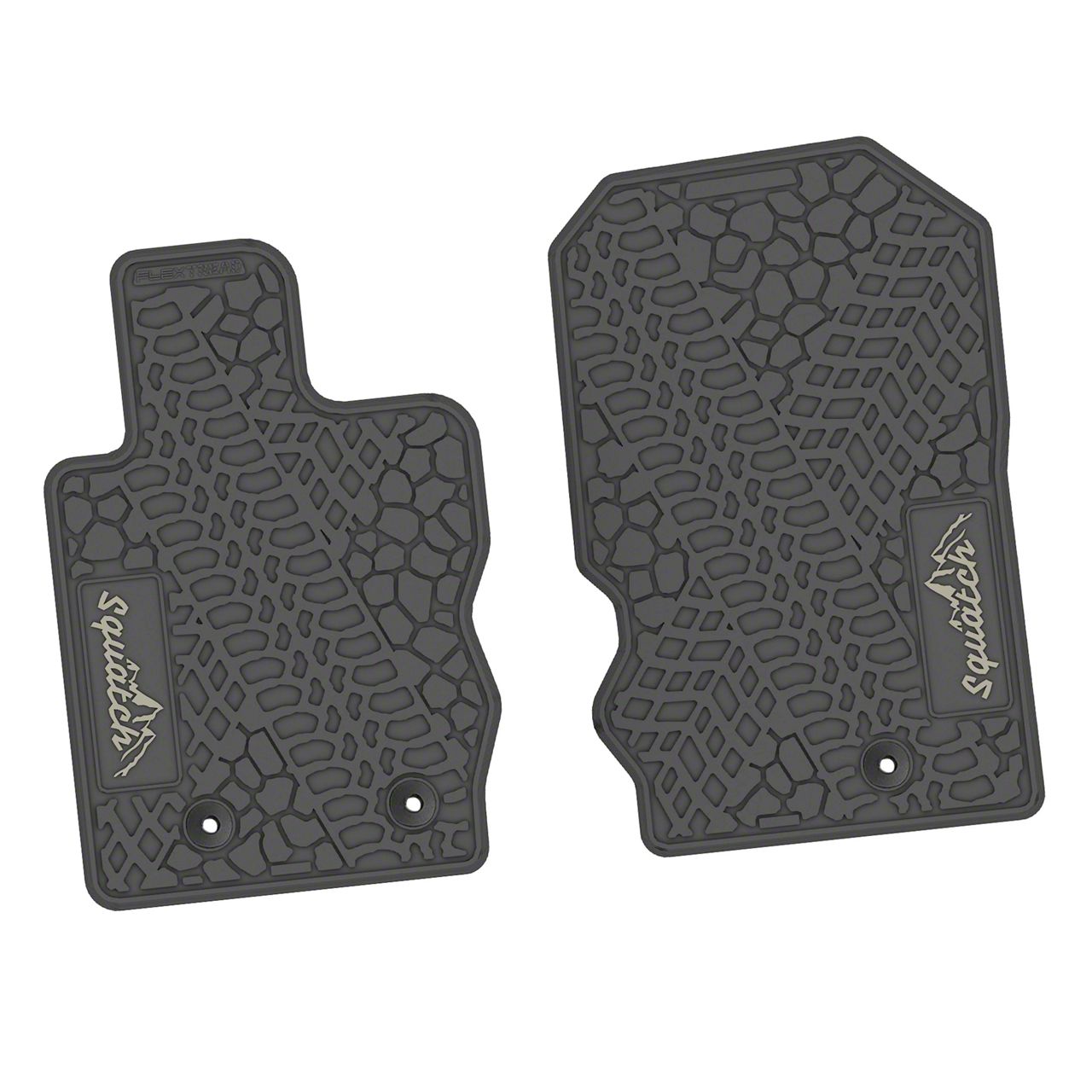 Bronco Factory Floorpan Fit Tire Tread/Scorched Earth Scene Front Floor ...