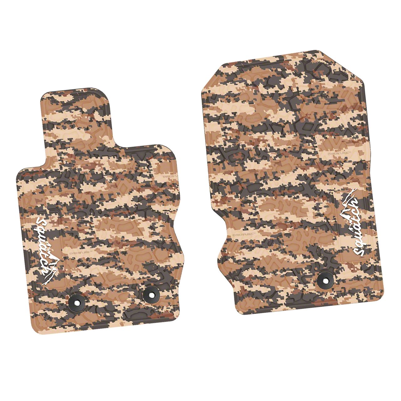 Bronco Factory Floorpan Fit Tire Tread/Scorched Earth Scene Front Floor ...