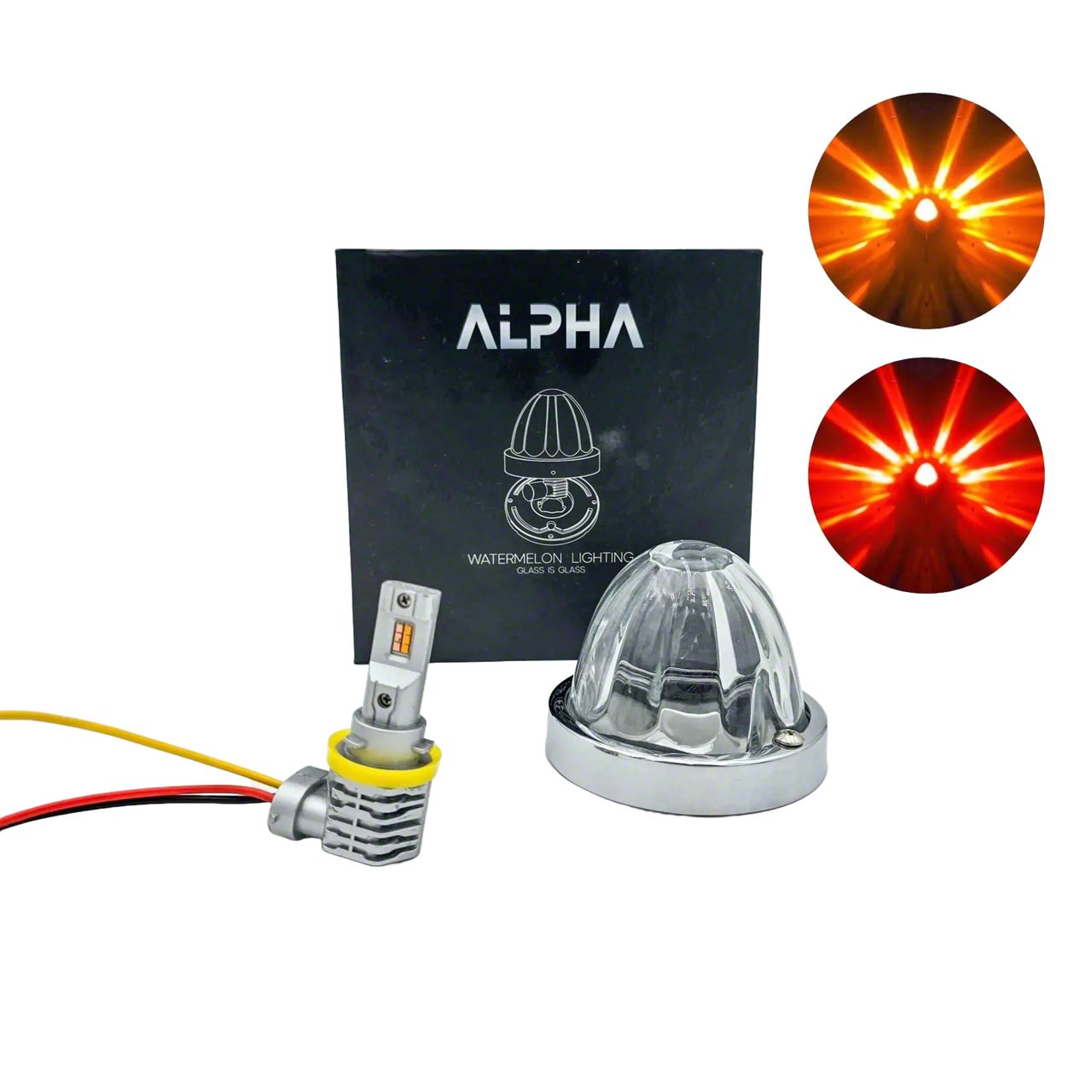 BTS Lighting Bronco Alpha Series Glass is Class Dual-Color LED Star ...