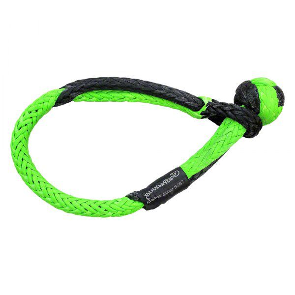 Bubba Rope Titan XD 5/8-Inch MEGA Gator-Jaw Soft Shackle; Green/Black ...