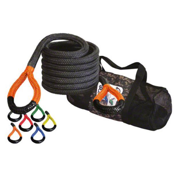 Bubba Rope Tundra 1-1/4-Inch x 30 Big Synthetic Recovery Rope with ...