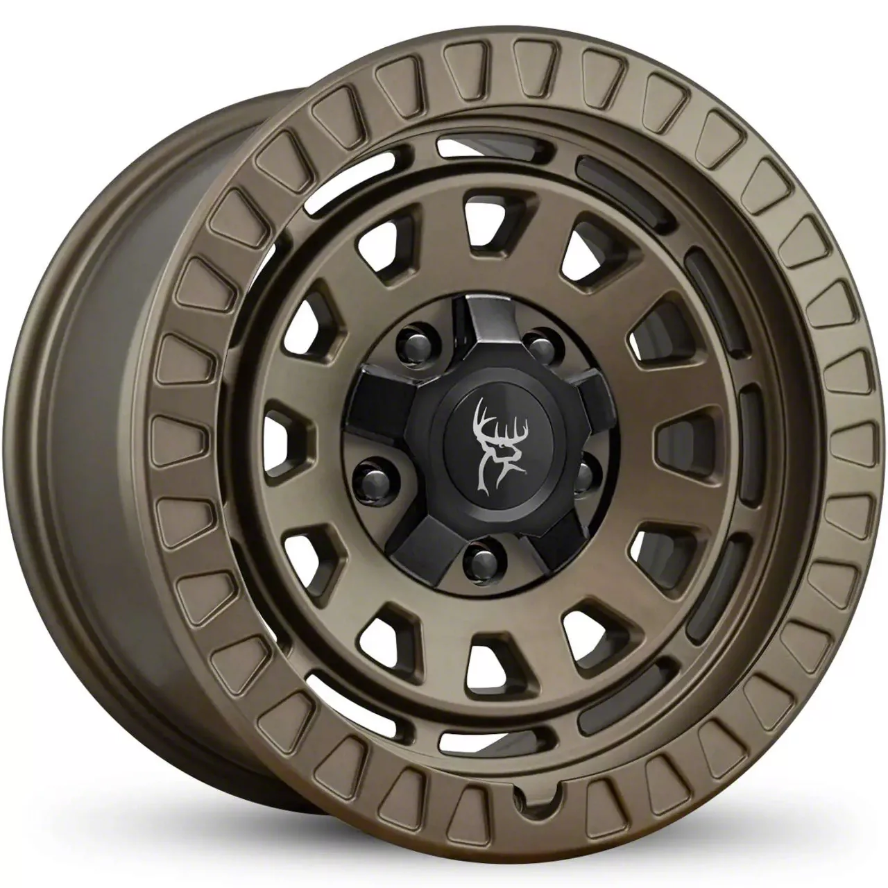Buck Commander Tacoma Venture All Satin Bronze Wheel; 17x9; -12mm ...