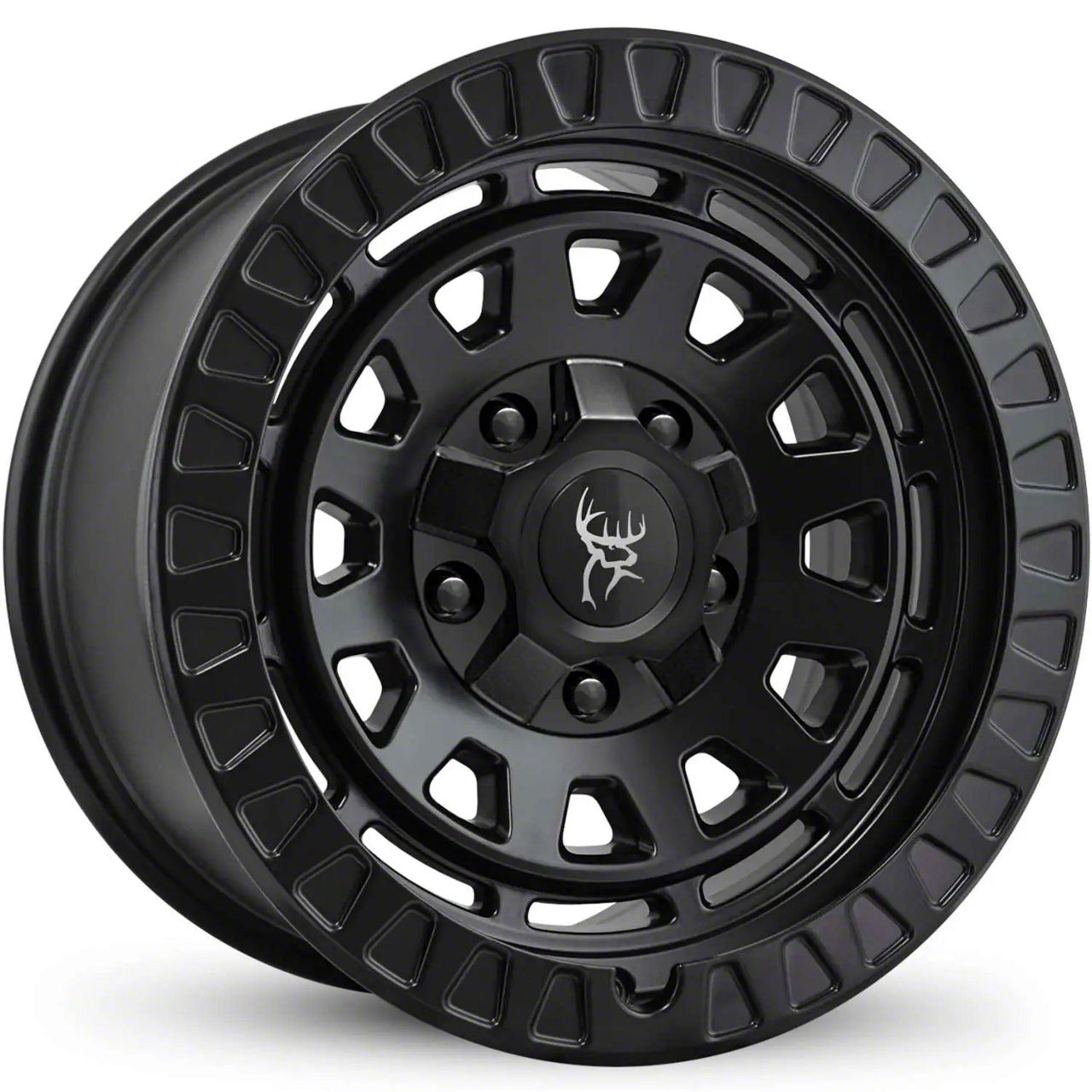Buck Commander Toyota 4-Runner Venture All Satin Black Wheel; 17x9 ...