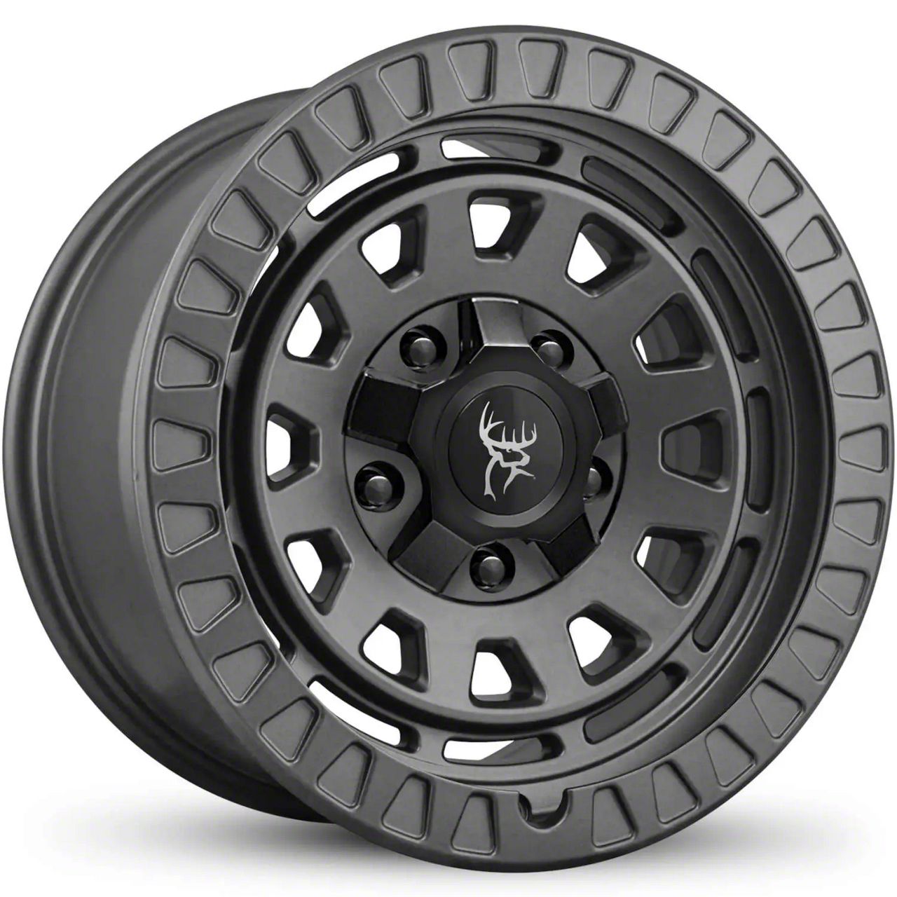 Buck Commander Toyota 4-Runner Venture All Satin Dark Grey Wheel; 17x9; 0mm Offset VE41790660ASG ...