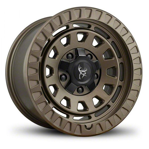 Buck Commander Jeep Gladiator Venture Satin Bronze Wheel; 17x9; -12mm ...