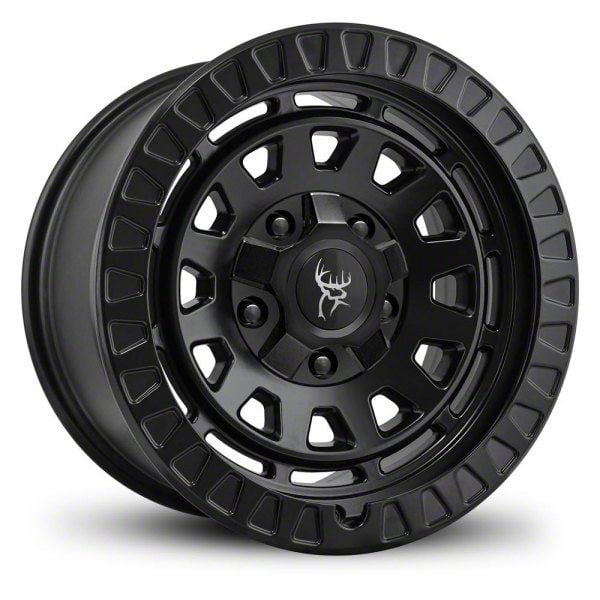 Buck Commander Jeep Grand Cherokee Venture Satin Black Wheel; 17x9 ...