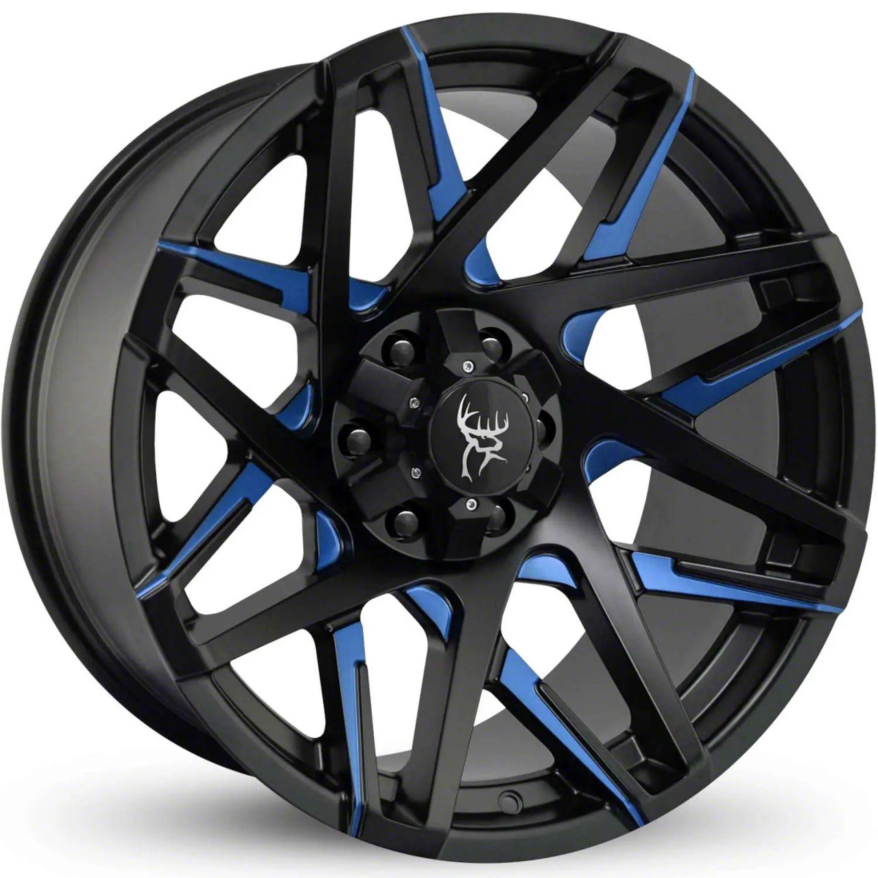 Buck Commander Titan XD Canyon Satin Black Milled Face with Blue Clear ...