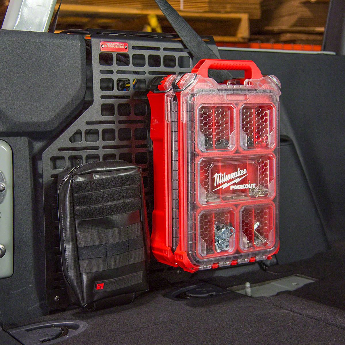 Bronco MOLLE Compatible Cargo Panel; Driver Side (21-25 Bronco 2-Door ...