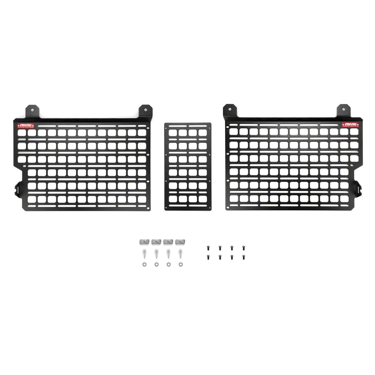 Jeep Gladiator Bedside MOLLE Rack System; Cab Wall Kit (20-25 Jeep ...