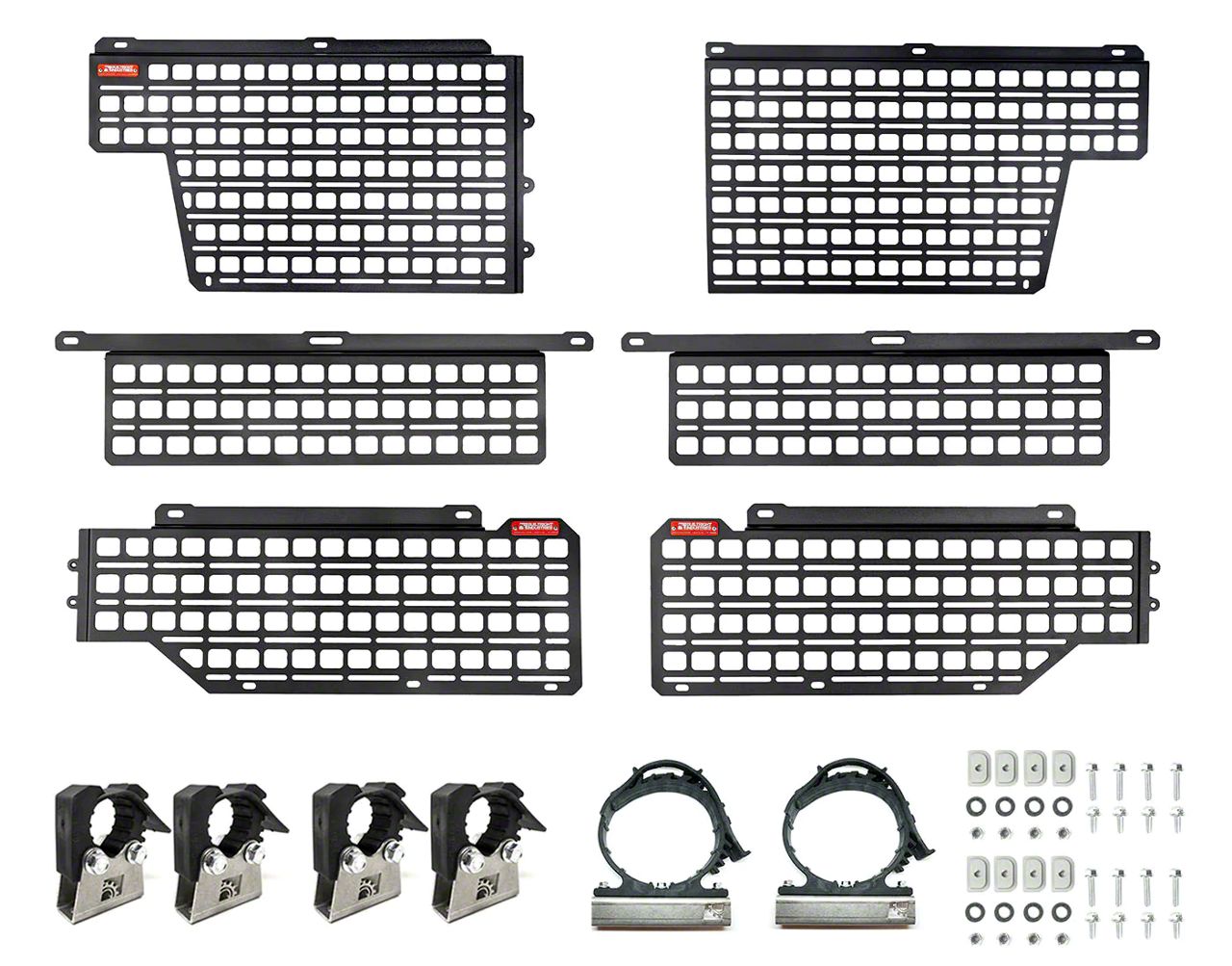 Tacoma Bedside MOLLE Rack System; Stage 1 Kit (05-23 Tacoma) - Free ...